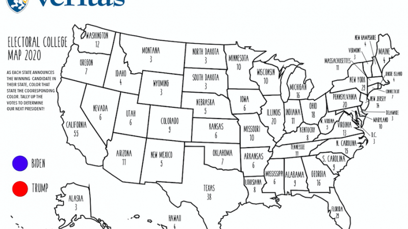 Veritas Press | How the Electoral College Works, PLUS a free Printable